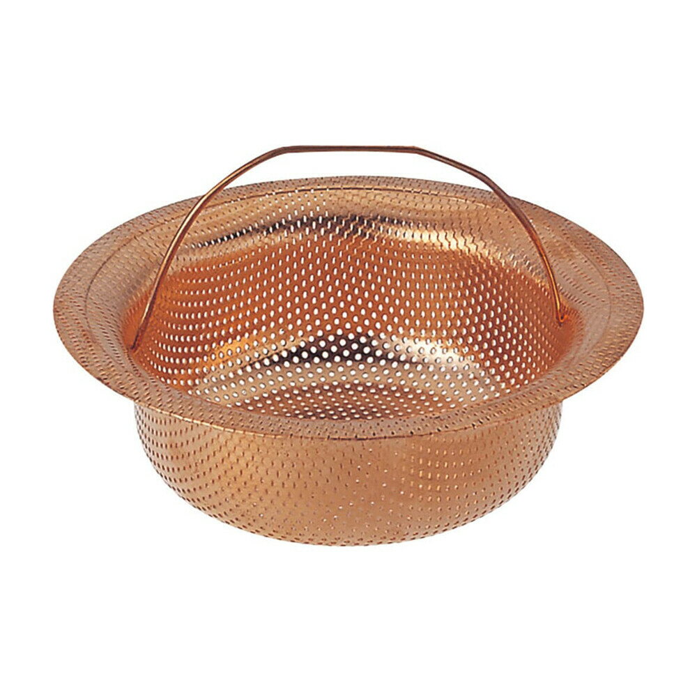 仕様 材質:銅 製品重量(g) 150 商品説明 銅の抗菌効果でヌメリを減少。 排水栓のカゴが接地する部分の直径目安は117~125mmです。 ※品質向上のため予告なく仕様を変更する場合がございます。パッケージのリニューアル等につき、商品画...