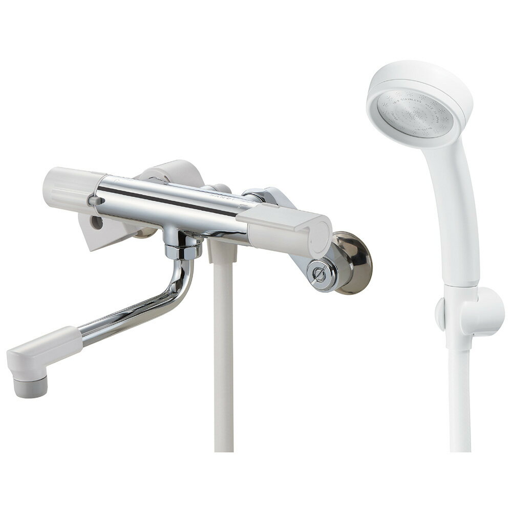 仕様 取付ピッチ:120~200mm ネジ径:PJ1/2 パイプ長さ:170mm 製品重量(g) 2400 商品説明 切替ハンドルにクリック機構を採用。 節水効果約40％。 断熱カバー付の熱帯び防止タイプ。 ※品質向上のため予告なく仕様を変...