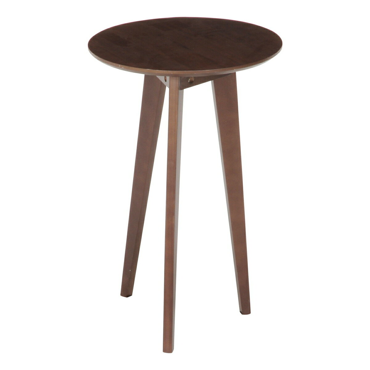 仕様 カラー:ブラウン 製品サイズ:幅400×奥行400×高さ600mm 耐荷重(天板):5kg 天板厚み:15mm 素材:甲板の表面材/天然木化粧繊維板(ウォルナット突板)、表面加工/ラッカー塗装、脚部/天然木(パイン材) 製品重量(g)...