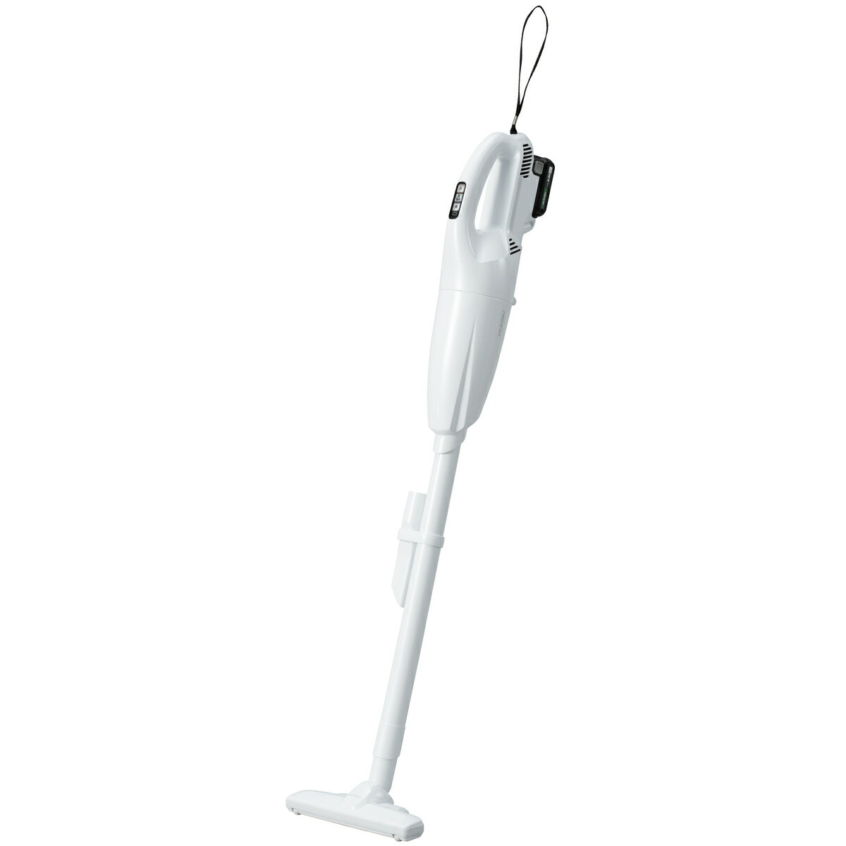 仕様 吸込仕事率: 強30W、標準18W、弱10W 連続使用時間(目安): 強/約16分、標準/約27分、弱/約36分 集じん容量: 560mL 本体寸法: 長さ460mm×幅102mm×高さ140mm(蓄電池/延長管/床用ノズル取り付け時...