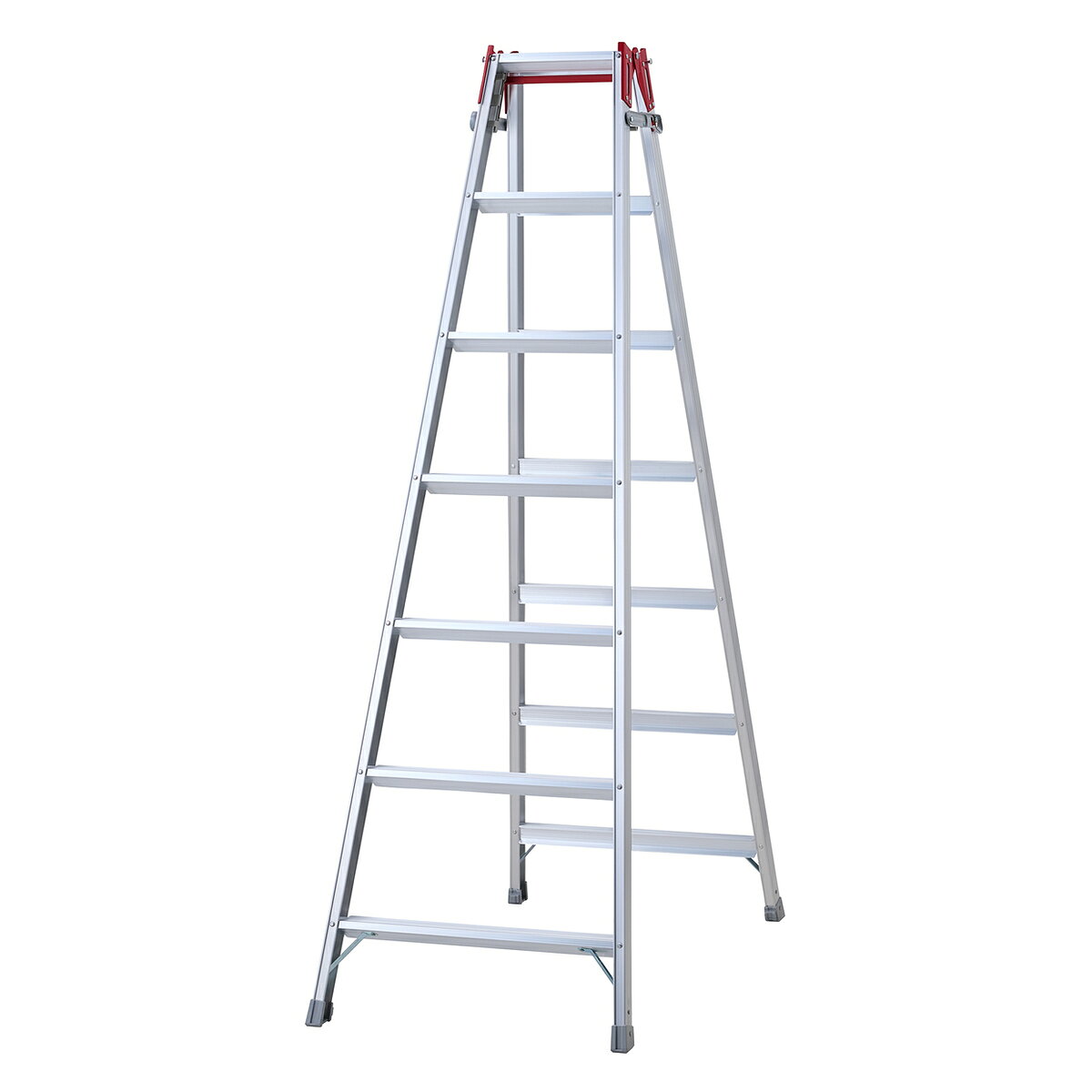 仕様 製品サイズ(約):脚立時/天板高さ199cm、脚立時/有効高さ170cm、はしご時/長さ418cm 脚立設置サイズ(約):全幅68×奥行125cm 収納サイズ(約):全幅68×奥行17×高さ211cm 踏ざん踏面幅:60mm 最大使用...