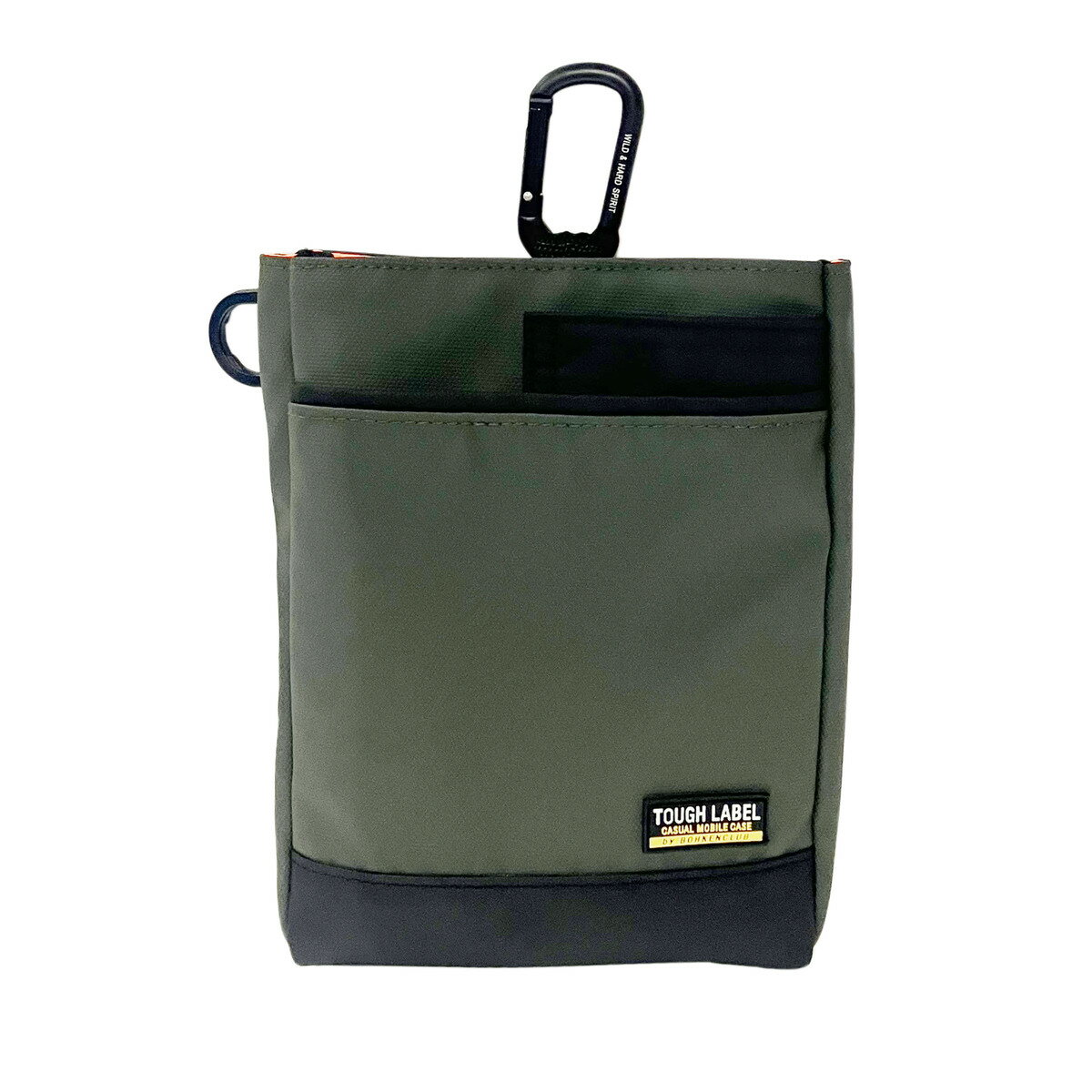 仕様 用途:小物やスマホの収納に サイズ(約):幅160×奥行48×高さ200mm(カラビナ含まず) ポケットの数:2 マグネット口留め具付き ベルト通しあり(約50mm幅) 撥水加工 Dリング2個付き 付属品:ショルダーベルト 製品重量(...