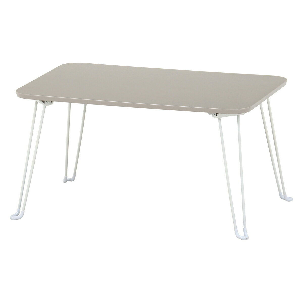 仕様 製品サイズ(約):幅600×奥行400×高さ320mm 耐荷重(天板):5kg 天板厚み:12mm 折りたたみサイズ:600x400x54mm 完成品 製品重量(g) 2800 商品説明 くすみカラーが美しい折りたたみテーブル。 ※品...