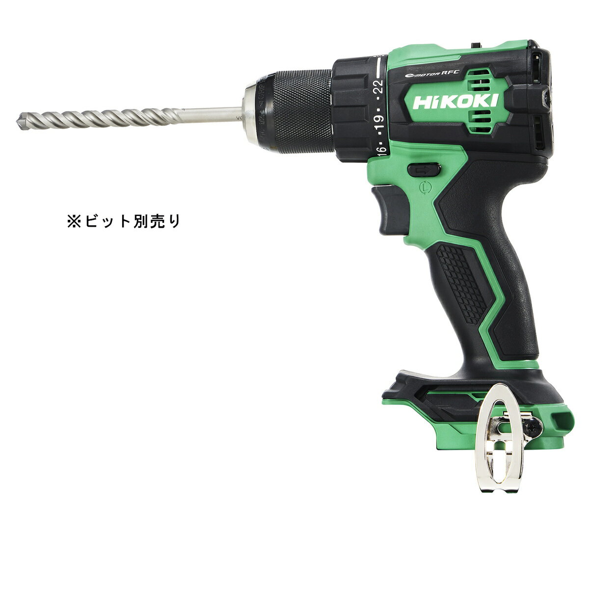 仕様 電圧:18V 最大トルク:70N/m クラッチ:22段 作業量:穴あけ木工(ラワン)9約1,200本 ※バッテリ18-5.0Ah使用 付属品なし 商品説明 クラス最短ボディ(発売当時。) 穴あけ、ねじ締め作業スピード従来比10％高速。...