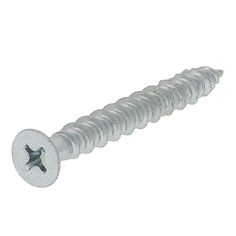 仕様 入数:500本 ネジの呼び:5mm ねじ部長さ:40mm 頭部径:ナット二面幅:9mm 頭部形状:サラ頭 材質:スチール製 商品説明 プラグ不要のため、穿孔径は小径でよいです。 高いねじ山と低いねじ山の両機構で相手材にしっかりと固着し...