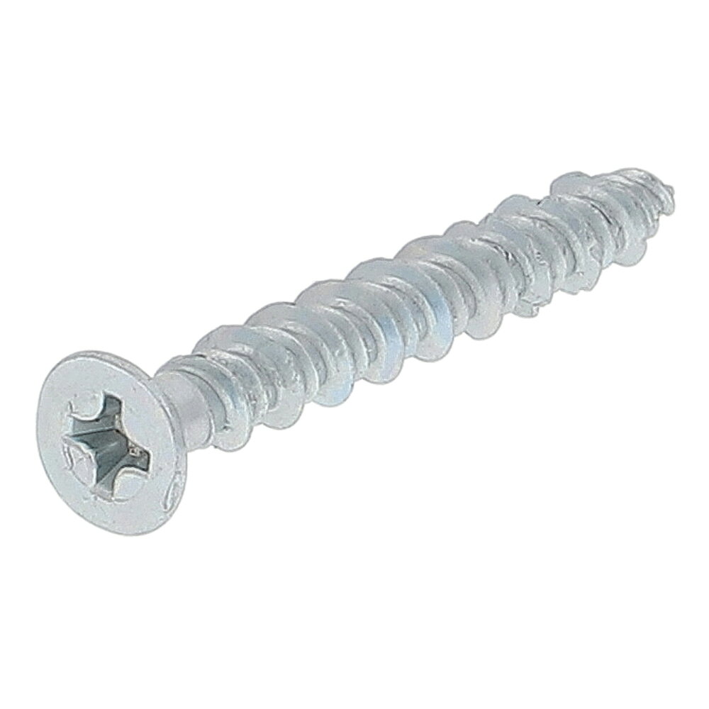 仕様 入数:200本 ネジの呼び:4mm ねじ部長さ:29mm 頭部径:ナット二面幅:7mm 頭部形状:サラ頭 材質:スチール製 シルバービック処理 商品説明 プラグ不要のため、穿孔径は小径でよいです。 高いねじ山と低いねじ山の両機構で相手...