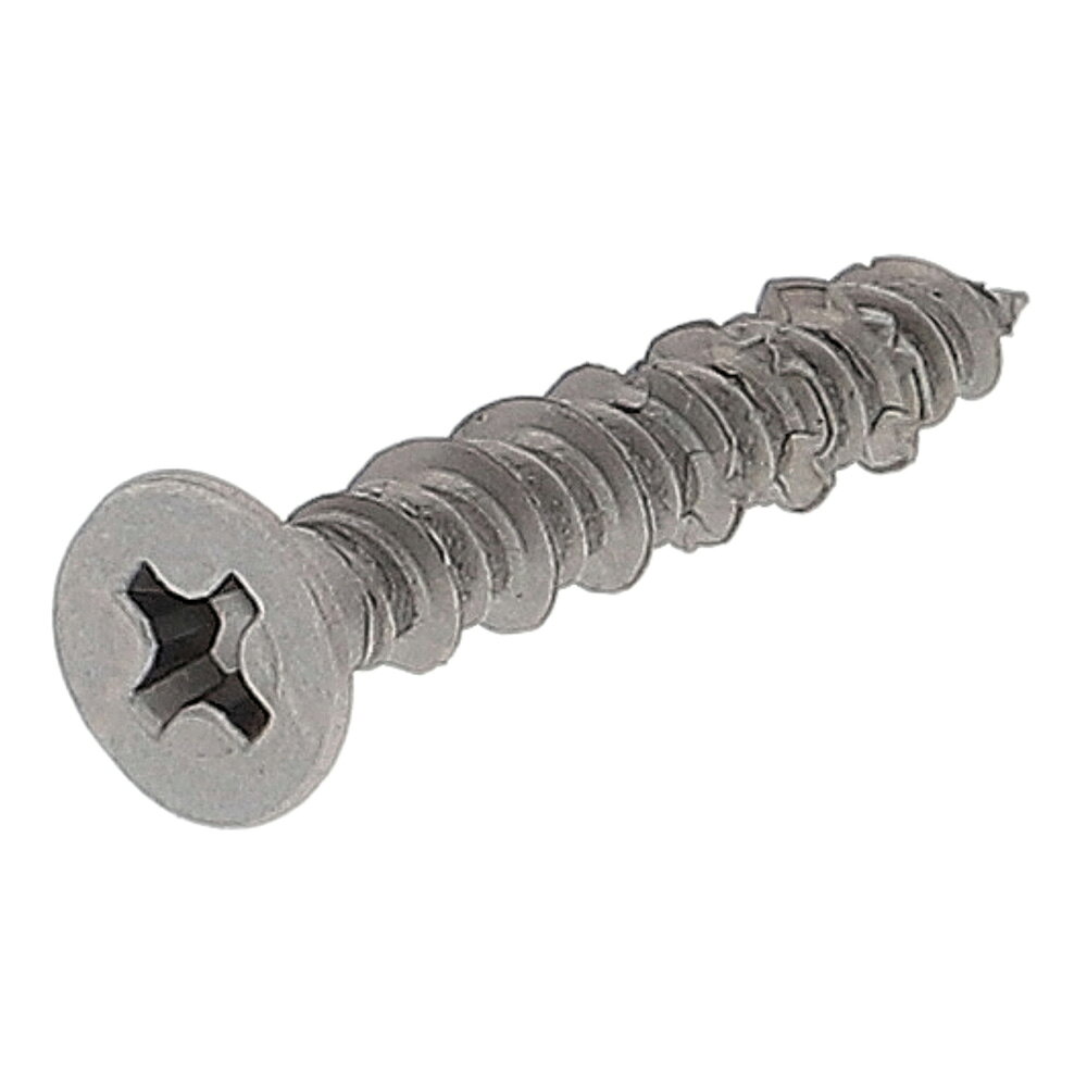 仕様 入数:200本 ネジの呼び:4mm ねじ部長さ:22mm 頭部径:ナット二面幅:7mm 頭部形状:サラ頭 材質:ステンレス製 商品説明 プラグ不要のため、穿孔径は小径でよいです。 高いねじ山と低いねじ山の両機構で相手材にしっかりと固着...
