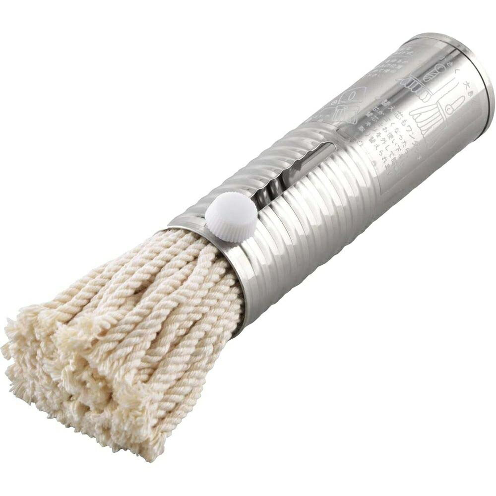 仕様 材質:本体/ステンレス鋼、芯/綿100％ 製品サイズ(mm) 幅×奥行×高さ:35×29×100 製品重量(g) 41 商品説明 たこ焼き器やプレートに油をひくのに便利です。 刷毛の長さを変えられるスライド式。 ※品質向上のため予告な...