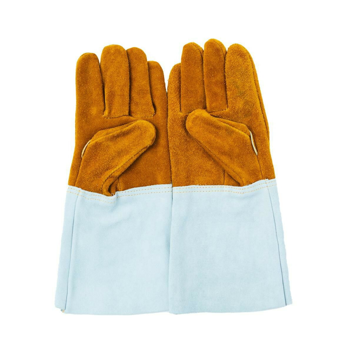 仕様 本体質量:約240g 材質:耐久性に優れ溶接作業に適した牛革製 耐熱温度:約200℃(輻射熱) 商品説明 裏革を表面に使用する事で縮みやすい表革に熱が伝わりにくくなり革の縮みが軽減します。 密着性のある本革を裏使いする事により手と手袋...