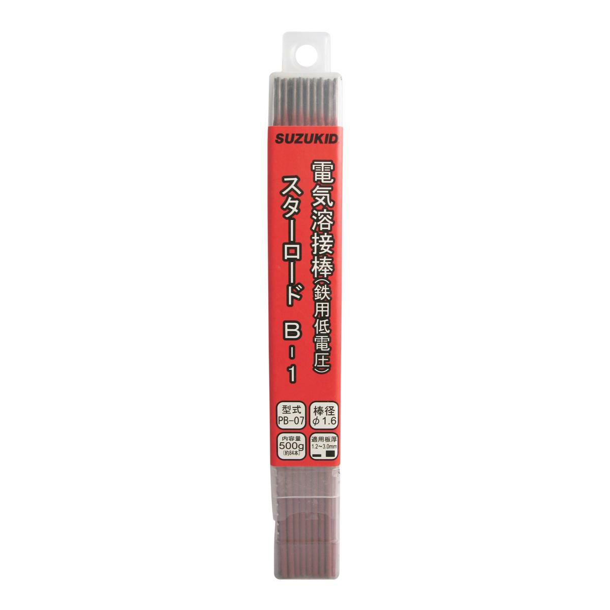 仕様 棒径:2.0 内容:500g 適用板厚:1.2~3.0mm 商品説明 スターロードB-1シリーズ 低電圧軟鋼用溶接棒。 高酸化チタン系。 薄板・外観重視の溶接に適しています。 ご使用の溶接機の容量と溶接対象物等によりご選定ください。 ...
