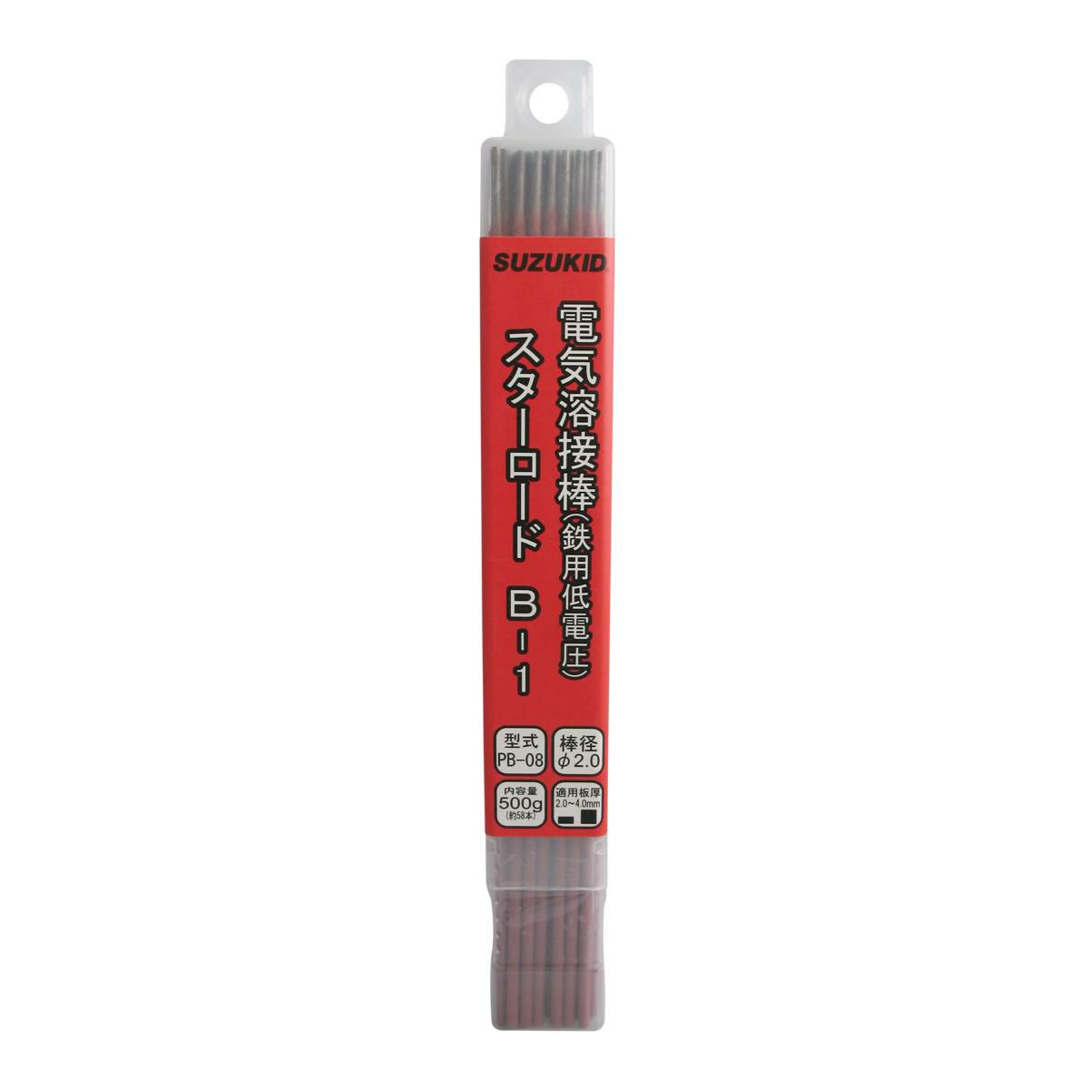 仕様 棒径:2.0 内容量:500g 適用板厚:2.0~4.0mm 商品説明 低電圧軟鋼用溶接棒。 高酸化チタン系。 薄板・外観重視の溶接に適しています。 ご使用の溶接機の容量と溶接対象物等によりご選定ください。 ※注意:00V15A(家庭...