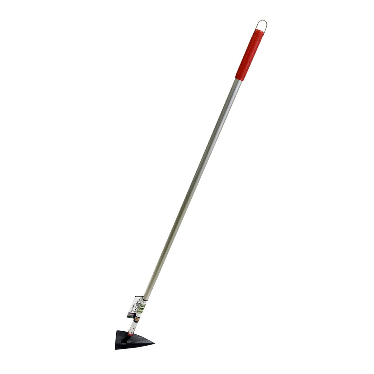 仕様 用途:除草や草削りや土ならしに 柄長:1210mm 製品サイズ(mm) 幅×奥行×高さ:175×95×1280 製品重量(g) 650 商品説明 除草や草削りや土ならし等にご使用頂けます。 軽くて強いアルミパイプ柄です。 握りやすいグ...