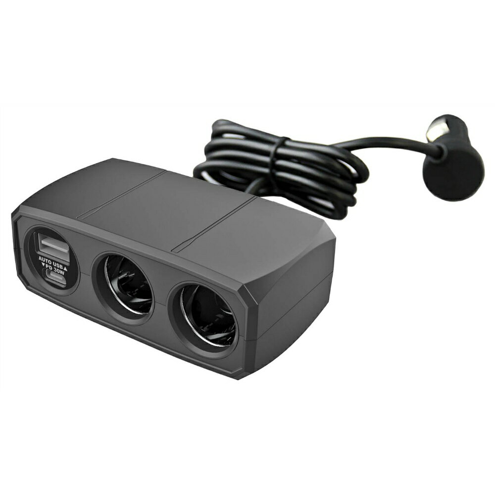 仕様 入力電圧:DC12V/24V(マイナスアース車) 定格電圧/電流/DCプラグ:DC12V/1口最大6Aまで/2口合計最大6Aまで、DC24V/1口最大3Aまで/2口合計最大3Aまで 定格電圧/電流/USBポート(USB-Aポート):最...