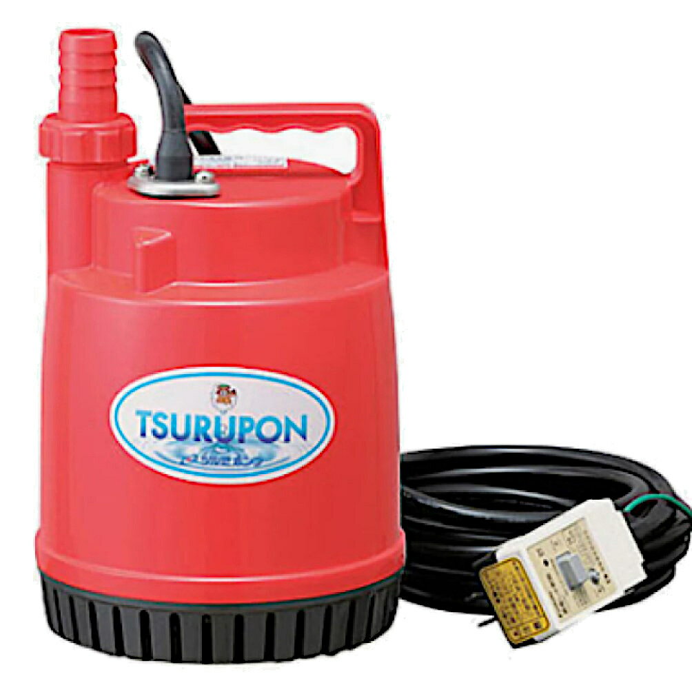 仕様 電圧:100V 周波数:60HZ 出力:100W 消費電力:160W 吐出口径:15mm/25mm 最大吐出し量:80L/分 最大揚水高さ:7m キャピタイヤケーブル:3m 漏電ブレーカ付/モータ保護装置内蔵/メカニカルシール内蔵 付...