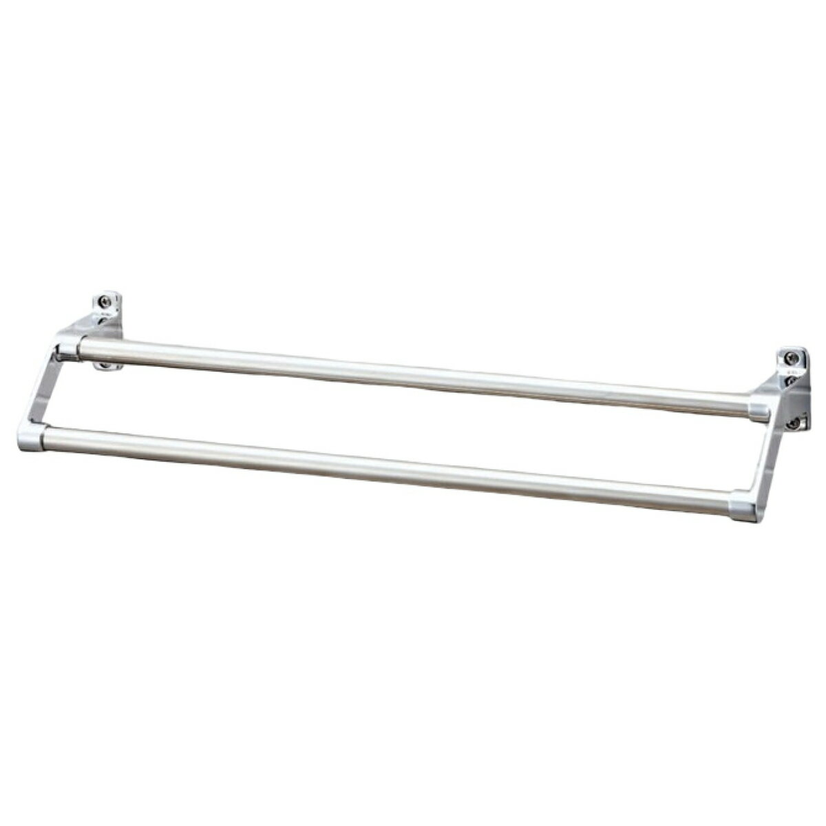 仕様 材質:ブラケットABC樹脂(NiCrメッキ)、バーステンレス 製品サイズ(mm) 幅×奥行×高さ:472×110×82 製品重量(g) 200 商品説明 どんな空間芋溶け込むスッキリシンプルデザイン。 ※品質向上のため予告なく仕様を変...