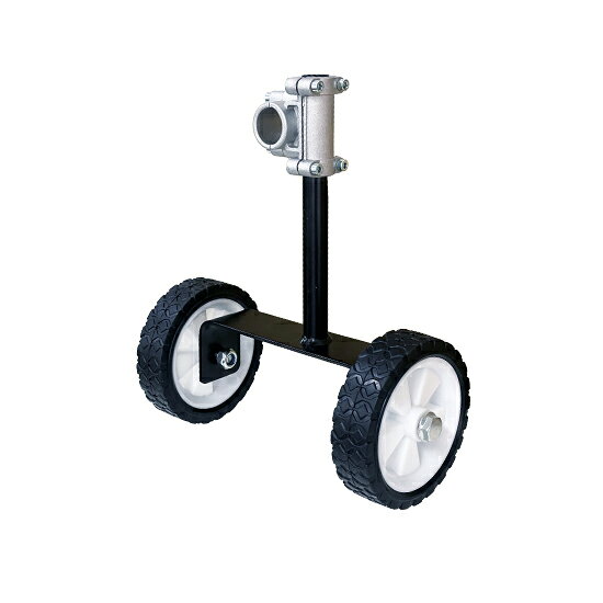 仕様 セット内容:取付用シャフト×1、車輪×2、車輪取付ボルト×2、スリーブ(φ24用/φ25用/φ25.4用)、ナイロンナット×2 適合製品:T型バリカン400/500 製品サイズ(mm) 幅×奥行×高さ:240×300×130 製品重量...