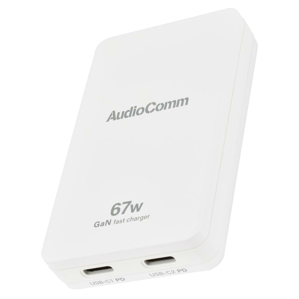 仕様 定格入力:AC100-240V 50/60Hz 1.5A 接続端子:USB Type-C×2(PD3.0対応) PoWer Delivery3.0対応USB-Cポート 製品サイズ(mm) 幅×奥行×高さ:47×14×83 製品重量(g...