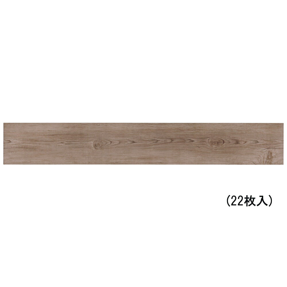 仕様 色:ホワイトベージュ 商品サイズ:幅150mm×長さ1000mm×厚み2mm 梱包数:1ケース22枚入り(1坪(3.3平方メートル)分) 商品説明 裏紙を剥がして簡単に床・壁に貼り付けることができる塩ビタイルです。 カッター1本でスピ...