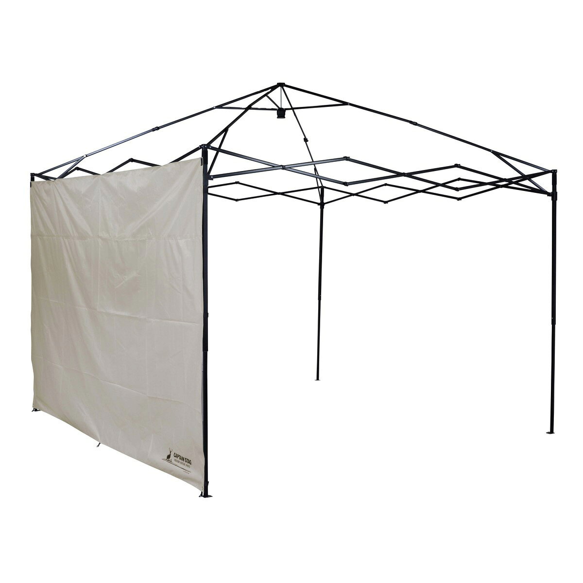 仕様 製品サイズ(約):298×306×H189cm 重量(約):740g 材質:ポリエステル150D・シルバーコーティング(1,000mm防水)UV加工 付属品:ペグ3本、ペグ収納袋 商品説明 クイックアップシェードに取り付けて日差し・雨...