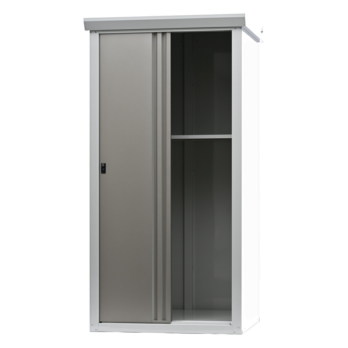 仕様 外寸 :(約)幅95×奥行き82×高さ183.5cm 内寸:(約)幅85×奥行き68×高さ171cm 有効開口部:(約)幅37×高さ168.5cm 自由棚サイズ:(約)幅89.5×奥行き42.5cm 鍵付き 製品重量(g) 50000...