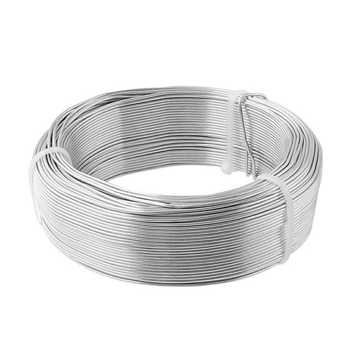 仕様 サイズ:1.0mm 長さ(約):70m 色:白(シルバー) 製品サイズ(約):縦95×横95×高さ30mm 重 量(約):150g 商品説明 結束作業に。 ※品質向上のため予告なく仕様を変更する場合がございます。パッケージのリニューア...