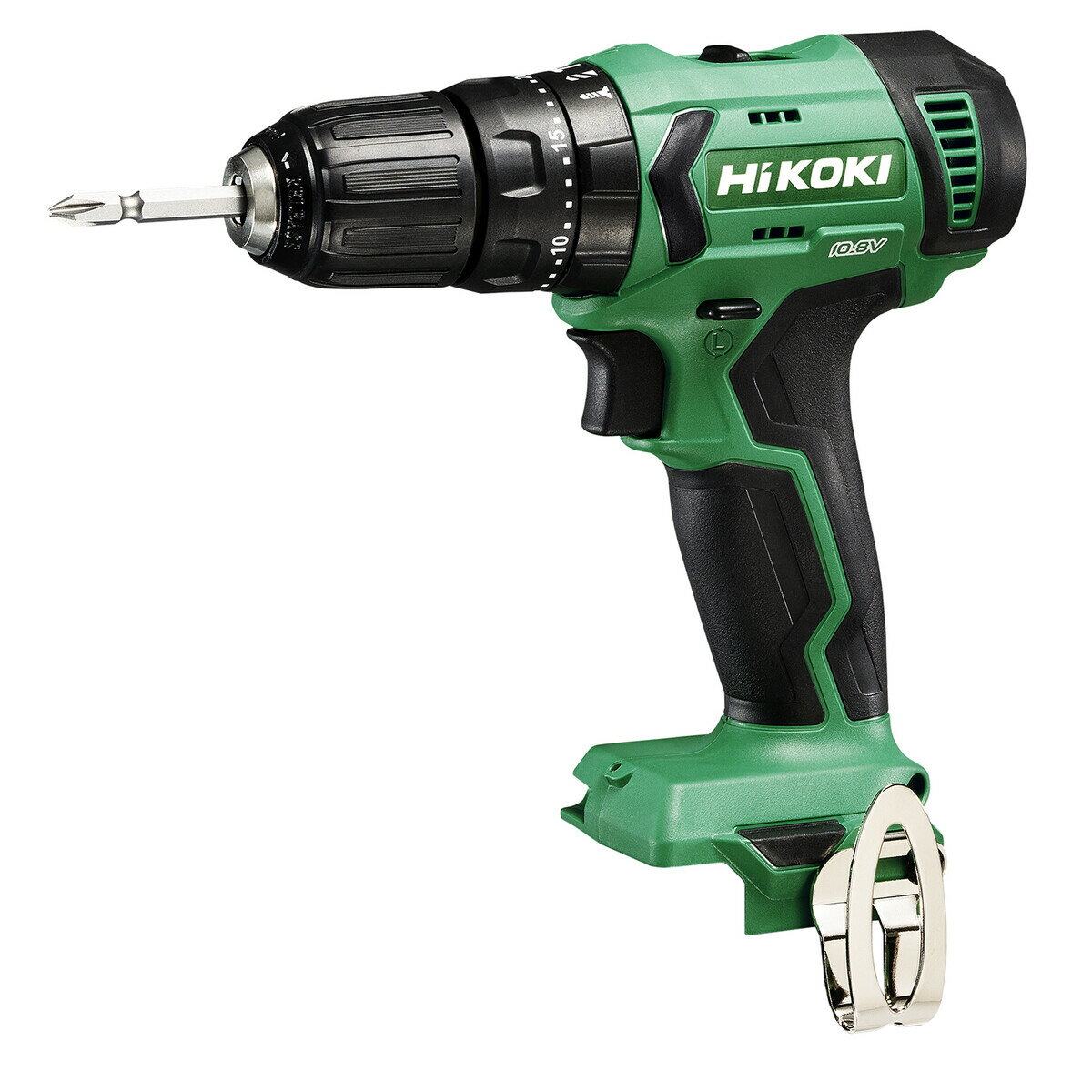 仕様 電圧:10.8V 最大トルク:高速17/低速38Nm クラッチ:20段 穴あけ能力:モルタル8鉄工10/木工29mm/アルミ12mm 回転数:高速1,400/低速350 付属品:無し 製品サイズ(mm) 幅×奥行×高さ:181×65×...