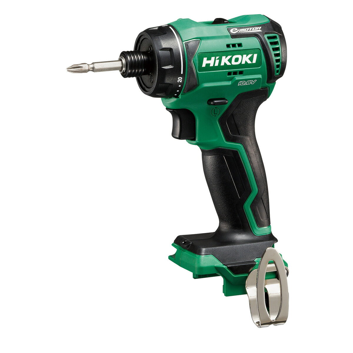 仕様 電圧:10.8V 最大トルク:38Nm クラッチ:20段 穴あけ能力:鉄工10/木工29mm/アルミ12mm 回転数:1,700 付属品:電池カバー/バッテリBSL1240M×2個/充電器UC12SL/ケース 機体寸法(全長×全高×全...