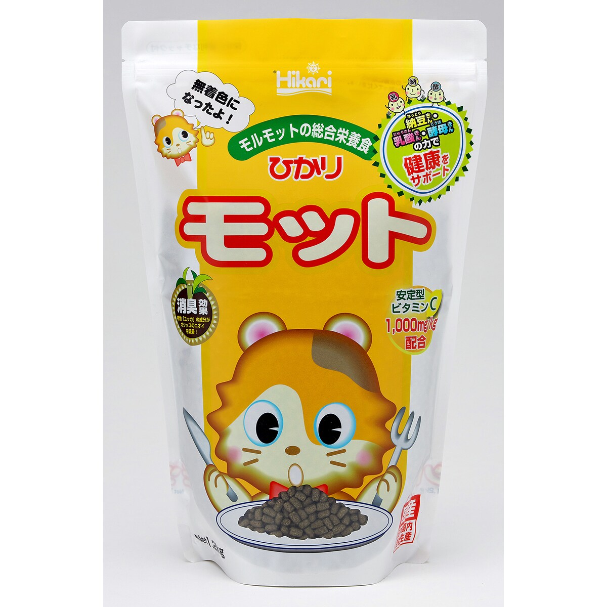 仕様 使用原料:アルファルファミール、小麦粉、大豆ミール、米ぬか、ビール酵母、ユッカ抽出物、納豆菌・乳酸菌・酵母菌発酵抽出物、ビタミン類(塩化コリン,E,C,B5,B2,A,B1,B6,B3,D3)、ミネラル類(Na,Cl,Fe,Zn,Mn...