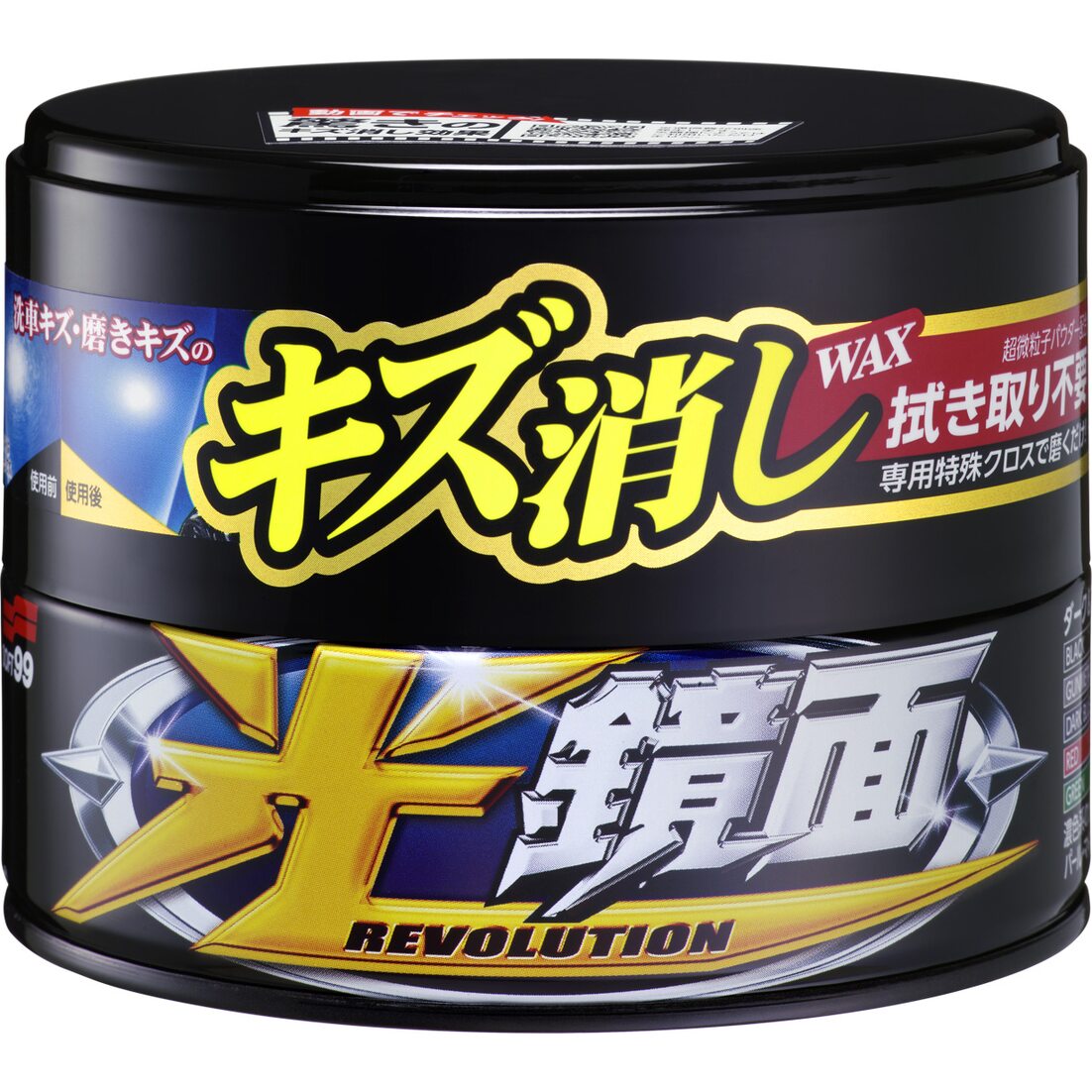 仕様 内容:200g 対応色:ダーク&ブラック車用(ブラック、ガンメタリック、ダークブルー、レッド、グリーンなどの濃色系ソリッド、メタリック、パール・マイカ) 成分・材質:ワックス、シリコーンオイル、樹脂、超微粒子パウダー、石油系溶剤 製品...