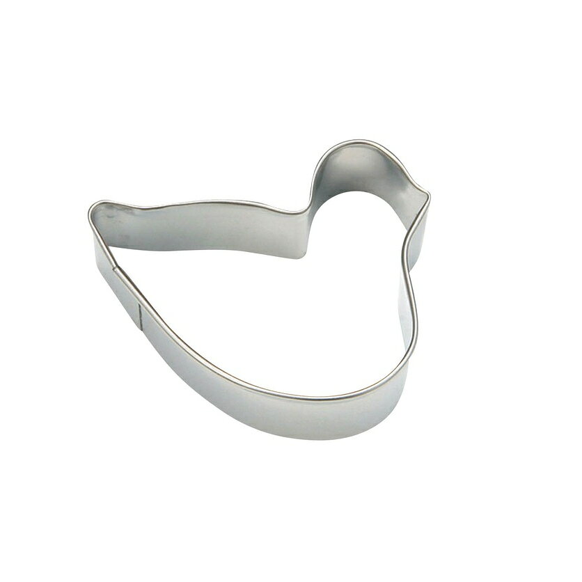 仕様 用途:調理時の型抜きに(アヒル) 材質:18-8ステンレス鋼 形状:アヒル 製品サイズ(mm) 幅×奥行×高さ:58×48×24 製品重量(g) 12 商品説明 かわいいアヒル型のクッキー抜型。 クッキーのほか、チーズやゼリーなどを抜...