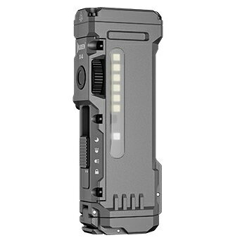 仕様 明るさ:最大約1500ルーメン 使用時間:最大約285時間 照射距離:最大約205メートル 電源:リチウムイオン充電池 規格:IP68 製品サイズ(mm) 幅×奥行×高さ:38×27×96 製品重量(g) 141 商品説明 ワイド、ス...