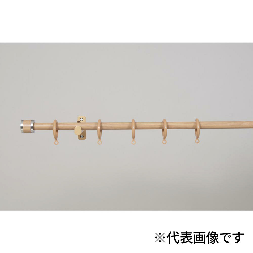 仕様 サイズ:長さ1.7m~3.0m シングルタイプ セット内容:レール(小φ16/大φ19)、ギボシ(小1個/大1個)、リングランナー 30個、ストップ用リングランナー 2個、木ネジ6本、ブラケット(大φ19用)1個 商品説明 インテリア...