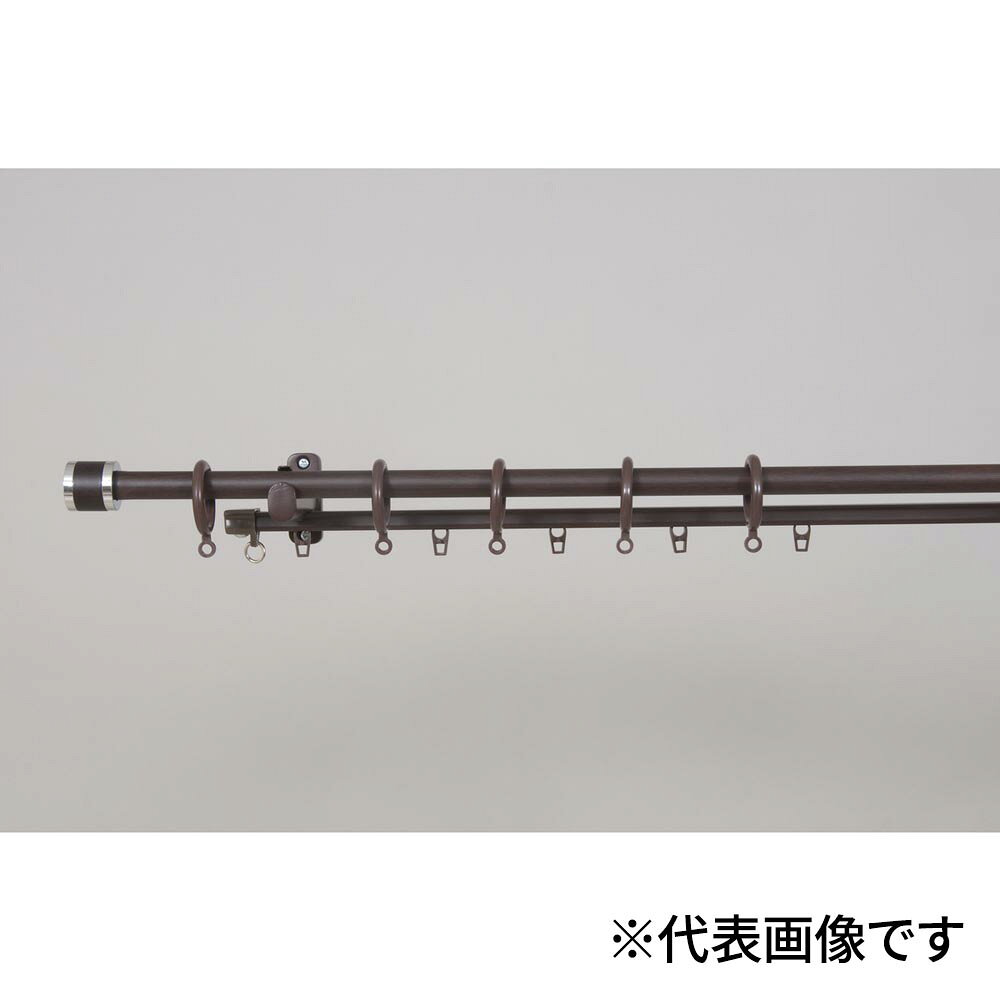 仕様 サイズ:長さ1.2m~2.0m ダブルタイプ セット内容:レール(小φ16/大φ19)、ギボシ(小1個/大1個)、リングランナー 30個、ストップ用リングランナー 2個、木ネジ6本、ブラケット(大φ19用)1個 商品説明 インテリア性...