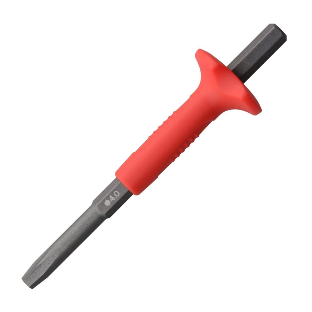仕様用途：ネジとりインパクト用の替六角ビットサイズ：六角ネジ4mm用軸径：6．35mm（六角軸） 製品サイズ(mm)縦×横×高さ：23×102×26 製品重量(g)30 生産国日本 ビットは、消耗品ですので、適度に買い換えて頂く事をお勧めい...