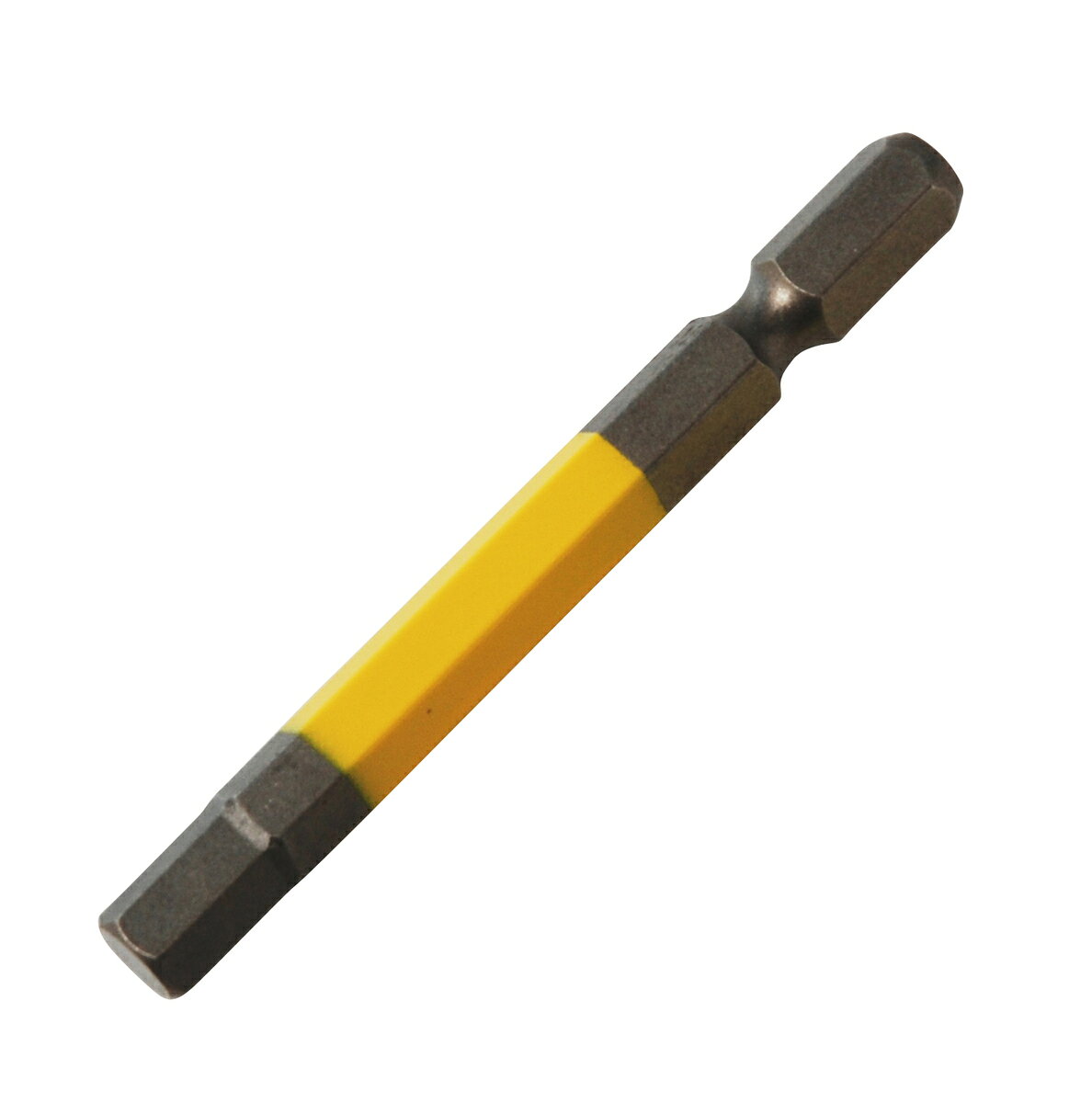 仕様サイズ：刃先対辺6×全長65mm対辺：6mm全長：65mm六角軸：6．35mm入数：1本入インパクトドライバ対応可能マグネット無し注意：必要以上の力をかけての使用は破損の原因になりますので、充分ご注意ください。割れ、欠けの異常が認められ...
