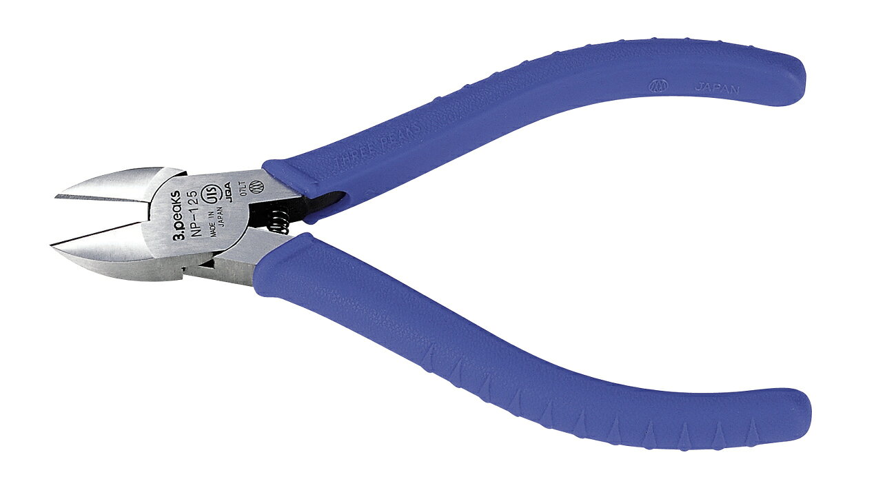 仕様用途：弱電及び電気工事関係等（切る）呼び寸法：125mm全長：約133mm質量：約95g切断能力/鉄線：直径1.5mm、銅線：直径2.6mm、より線：2.0mm2硬さ：56〜64HRC（刃部）コイルバネ付警告：ビニ−ルグリップ、成形グリ...