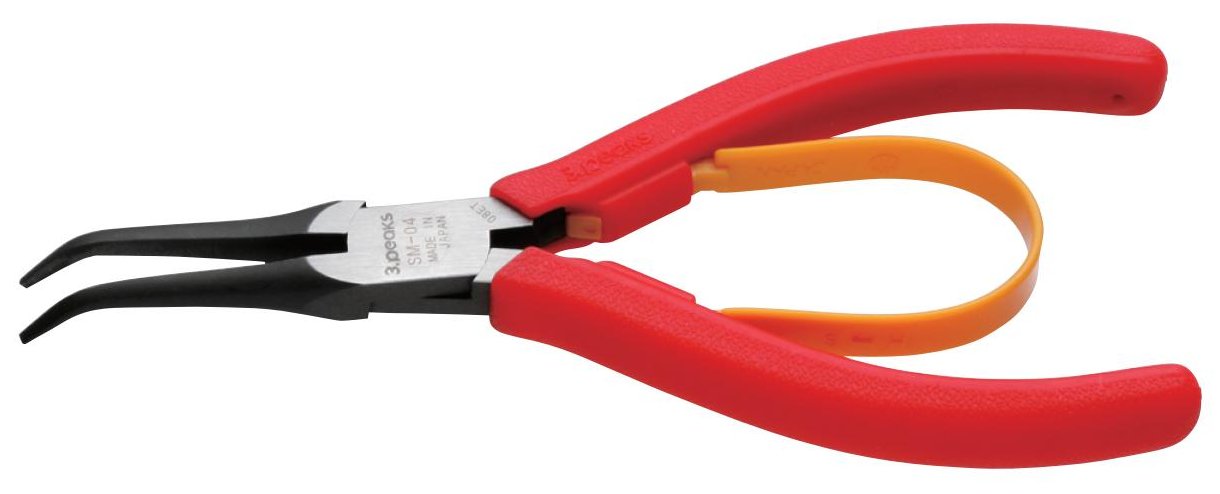 仕様用途：精密機器、エレクトロニクス等、精密作業用工具、その他、貴金属加工やプラモデルのホビ−等（つかむ、曲げる）呼び寸法：130mm全長：約136mm硬さ：42〜50HRC先端角度：45°プラスチック製バネ付警告：ビニ−ルグリップ、成形グ...