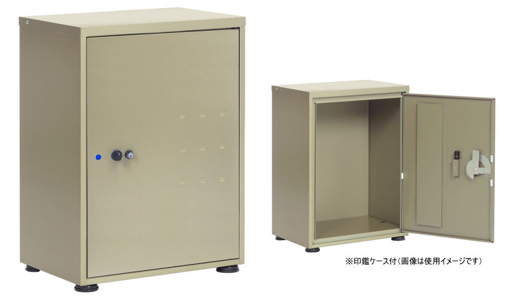 特長 宅配物(400×300×550mm　30kg迄）が受け取れます。 前扉裏に付属のシャチハタケースにシャチハタを収納することで 不在時でも再配達の手間無く宅配物が受け取れます。 アジャスター付で設置時のガタツキを抑えます。 品番 TR-...
