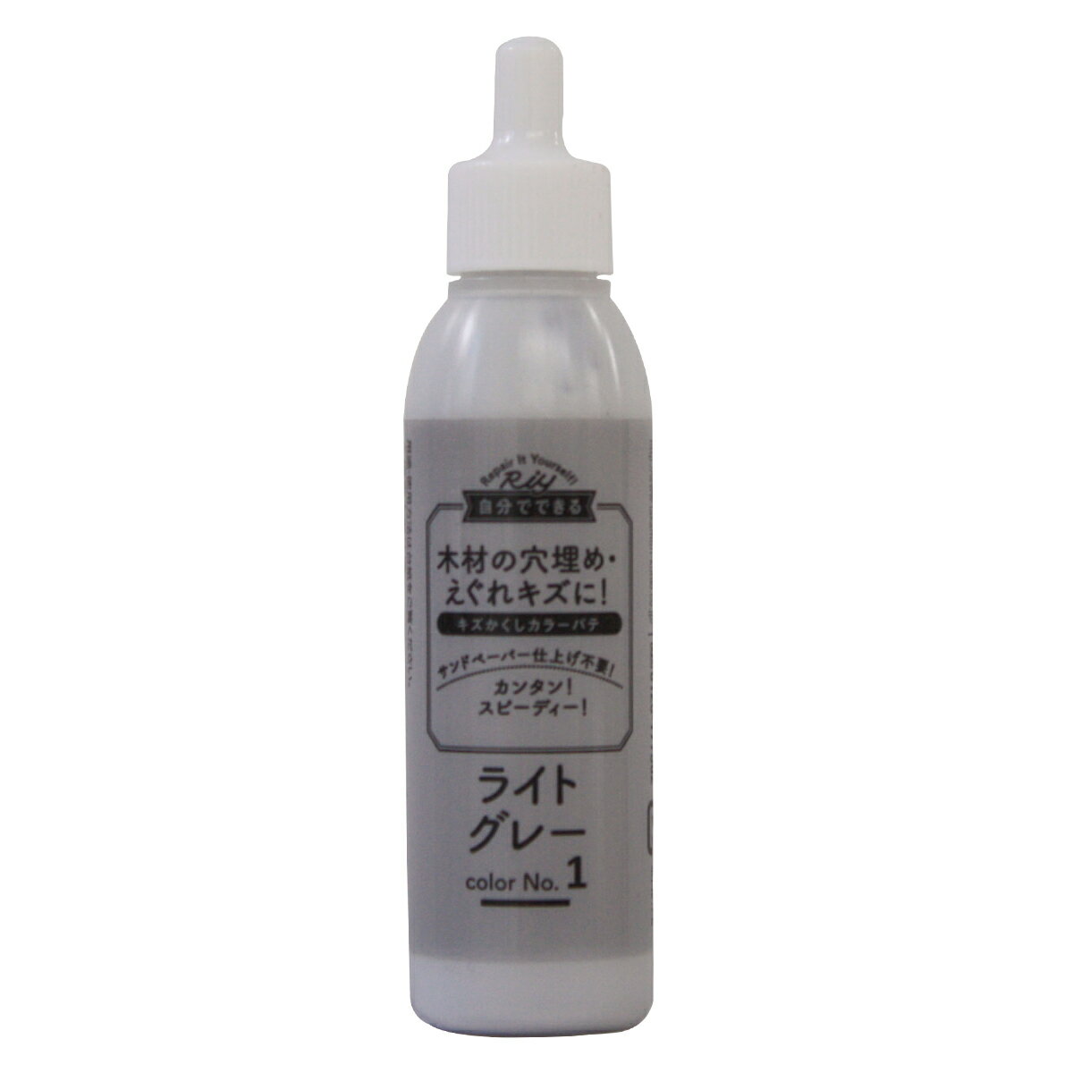 成分水系アクリル樹脂、炭酸カルシウム、顔料、水 内容量30g 使用方法1.キズ周囲のほこり、汚れ、水分等を拭き取ります。 2.補修する場所に合わせた色を選びます。本剤は硬化前は色が薄く、硬化後に色が濃くなります。 3.キズ部分に本剤を注入し...