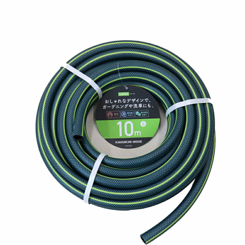 仕様材質 本体:軟質塩化ビニル樹脂、ポリエステル系用途:一般散水用の際に内径:15mm長さ:10m許容圧力(23度時):0.9MPa(9kgf/cm2)使用温度範囲:0~35度巻き取りしやすいタイプ防藻加工 製品サイズ(mm)縦×横×高さ:...