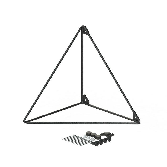 仕様 セット内容:本体×1個、固定ねじ3.5×16mm×4本(予備1本)、ピン25mm×12本(予備3本)、ピンキャップ・カバー×各3個、棚固定金具×1個 材質/本体:鉄・エポキシ樹脂粉体塗装/樹脂部品:ABS樹脂、EVA樹脂/ピン:ステン...