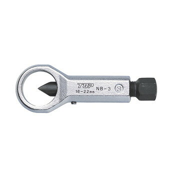 仕様 割ることのできるナットの2面幅(mm):16~22 全長:128mm 重量(g):350 材質:本体S55C、刃部SCM 商品説明 サビや角がナメて動かないナットを割って外すことができます。 鍛造・熱処理品で耐久性は抜群です。 ステン...