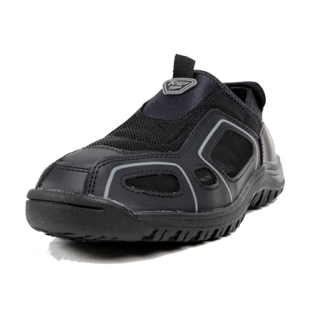 仕様 甲材:合成皮革、合成繊維 底材:ラバー 重量:約290g/片足基準26cm ワイズ:3E サイズ:23.0cm 商品説明 通気性抜群のサイド部シングルメッシュ設計。 夜間、早朝も安心、反射材付。 底面を汚しにくいノンマーキング配合ソー...