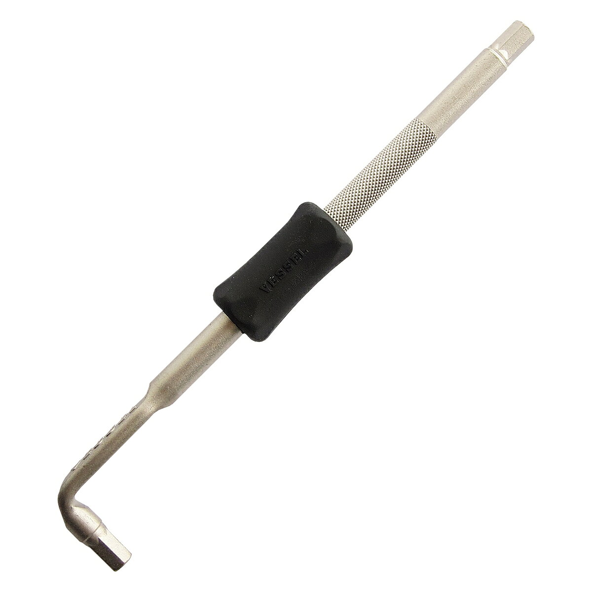 仕様 用途:狭い部分のネジ締めの際に 全長:105mm 対辺:H4.0mm 両頭 マグネット入り 製品サイズ(mm) 105×21×11 製品重量(g) 14 商品説明 狭い箇所に適した短軸仕様です。 L型のコーナーをフラットにすることで極...
