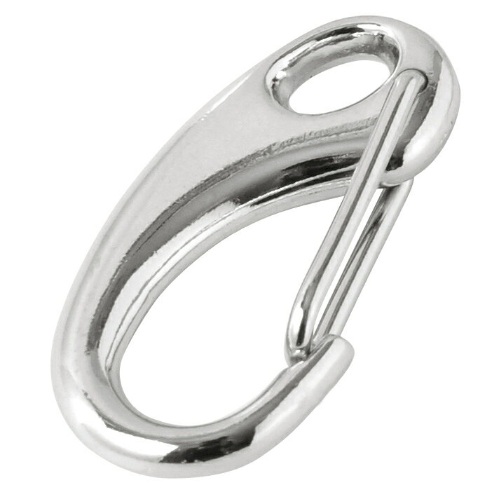 仕様 表面処理:ニッケル 内容:スプリングスナップ 32mm 商品説明 鍵の携帯に。 光沢のある高級感。 キーホルダーとしてご使用ください。 ※品質向上のため予告なく仕様を変更する場合がございます。パッケージのリニューアル等につき、商品画像...