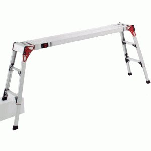 品名 DSL1.0 スノコ式 天板・脚部伸縮式足場台 品番 DSL1.0-2709 特長 天板・脚部が伸縮し、作業範囲が広く使えます。 独自のワンタッチバーと伸縮ロック機構で、天板が最大1m9cm伸縮し、脚部が23cm（DSL1.0-270...
