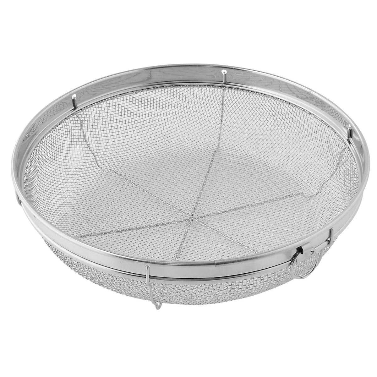 仕様 用途:野菜等の水切、洗う際に 製品サイズ(mm) 220×220×62 製品重量(g) 126 商品説明 丈夫で強く、水切りが良く、使い易さ最優先のスタイルです。 ステンレスの網は錆びにくく、衛生的に使用できます。 ※品質向上のため予...