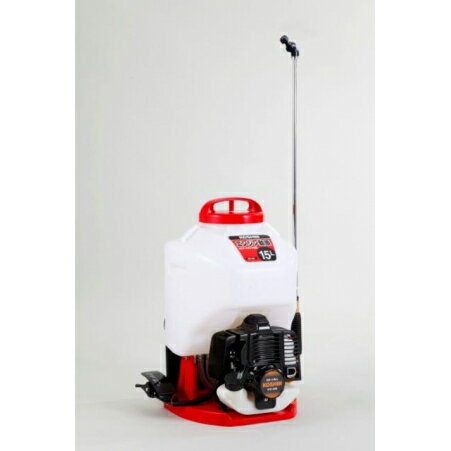 仕様 タンク容量:15L ポンプ型式:カスケード式 最大吸水量:6L/分 最高圧力:締め切り時0.8MPa(8kgf/cm2) 噴霧量:縦型二頭口 2L/分、泡状除草 0.6L/分 噴霧目安:縦型二頭口 幅約1m、泡状除草 0.5m 型式:...