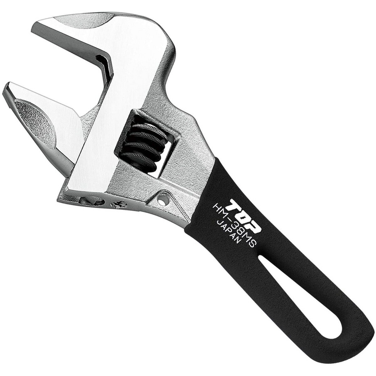 仕様 用途:水廻りの作業や屋内作業、建築金具の締め付け、各種ボルト、ナットの着脱に 口開長(約):0〜38mm 保証トルク:508.5N・m 全長(約):165mm ボルト、ナットを傷つけにくいガタ無しウォーム搭載 ワイドな口開き セーフテ...