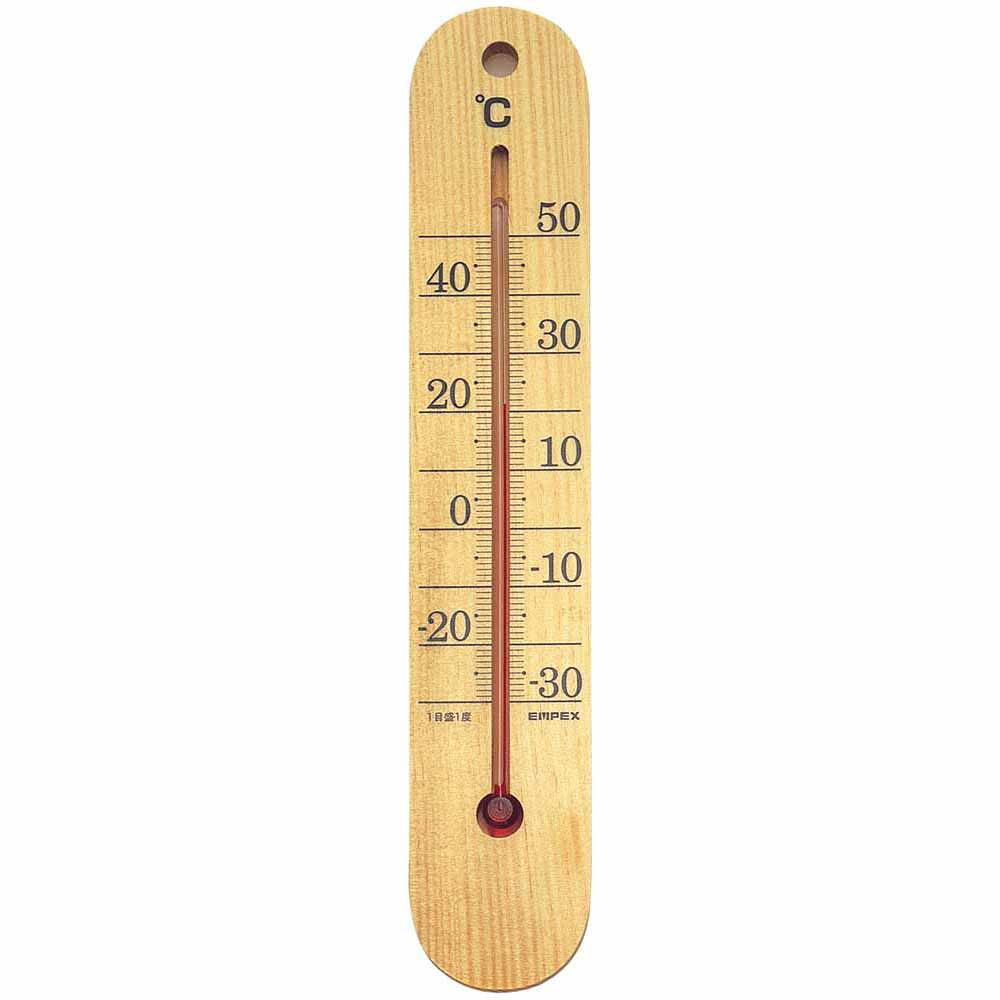 仕様 測定範囲:-30~50℃ 製品サイズ:270×48×10mm 製品重量(g) 80 商品説明 シンプルで見やすい木製寒暖計。 ご家庭・学校・オフィス・病院、園芸などの温度管理に。 ウス型でスッキリサイズのデザイン。 ※品質向上のため予...